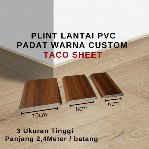Jual PLINT FULL PVC PADAT | LIST PLINT LANTAI TACO | PLIN LANTAI PADAT ...