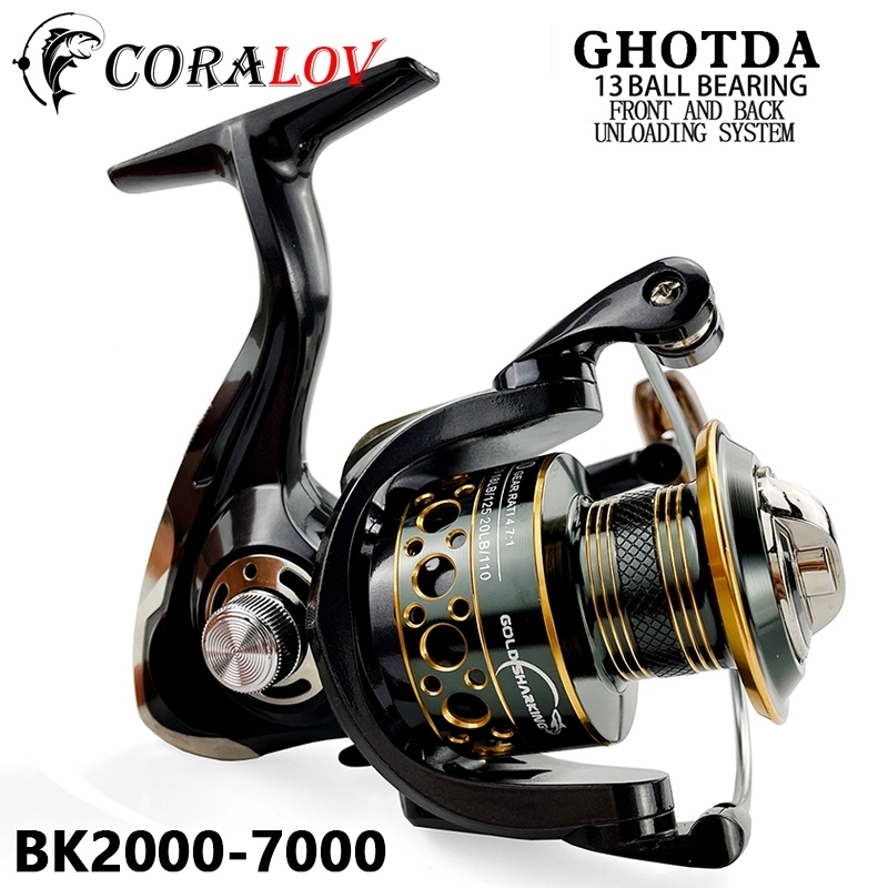 Jual CORALOV Ril Reel Pancing BK2000-7000 Di Laut Alat Pancing | Shopee ...