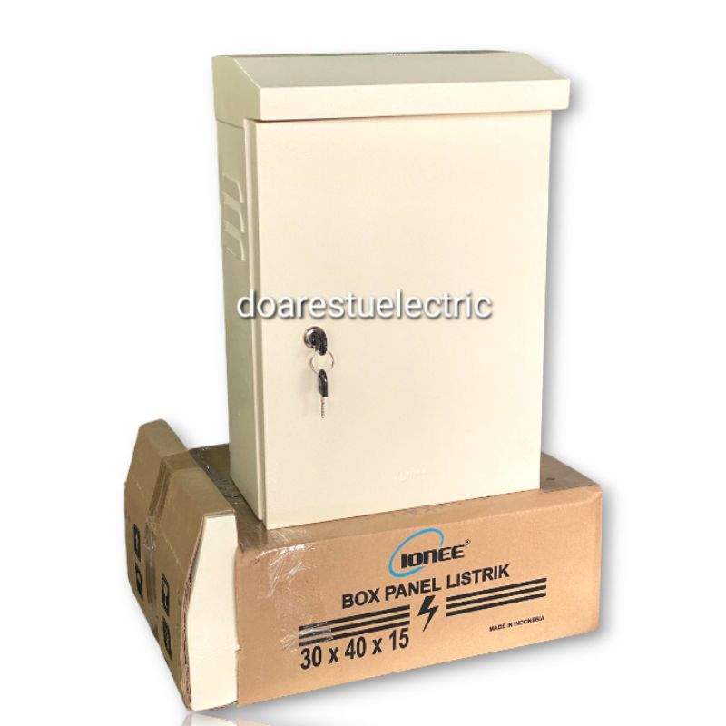 Jual Panel Box 30x40x15 +TOPI IONEE Box Panel Listrik Premium Outdoor ...