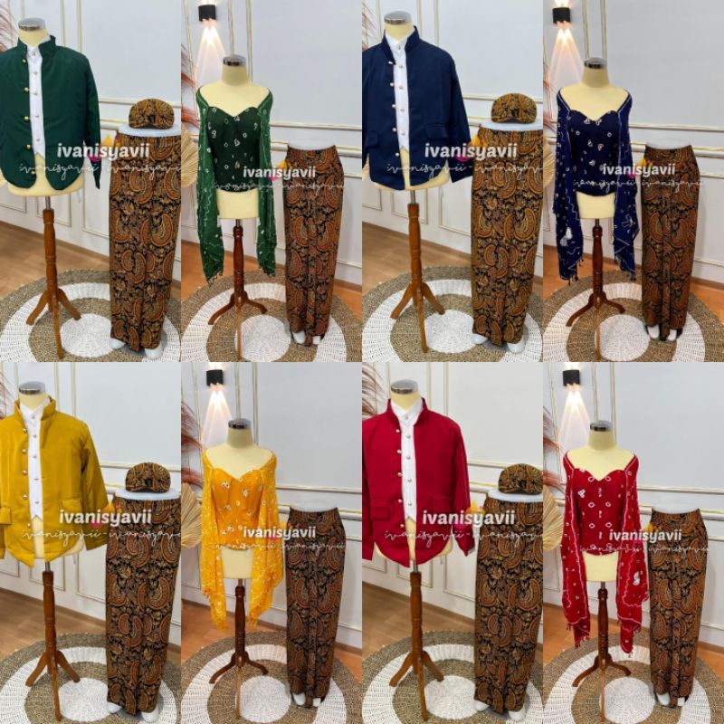 Jual (1set Prewed) Prewedding / Baju Couple Adat Jawa Basahan | Kemben ...