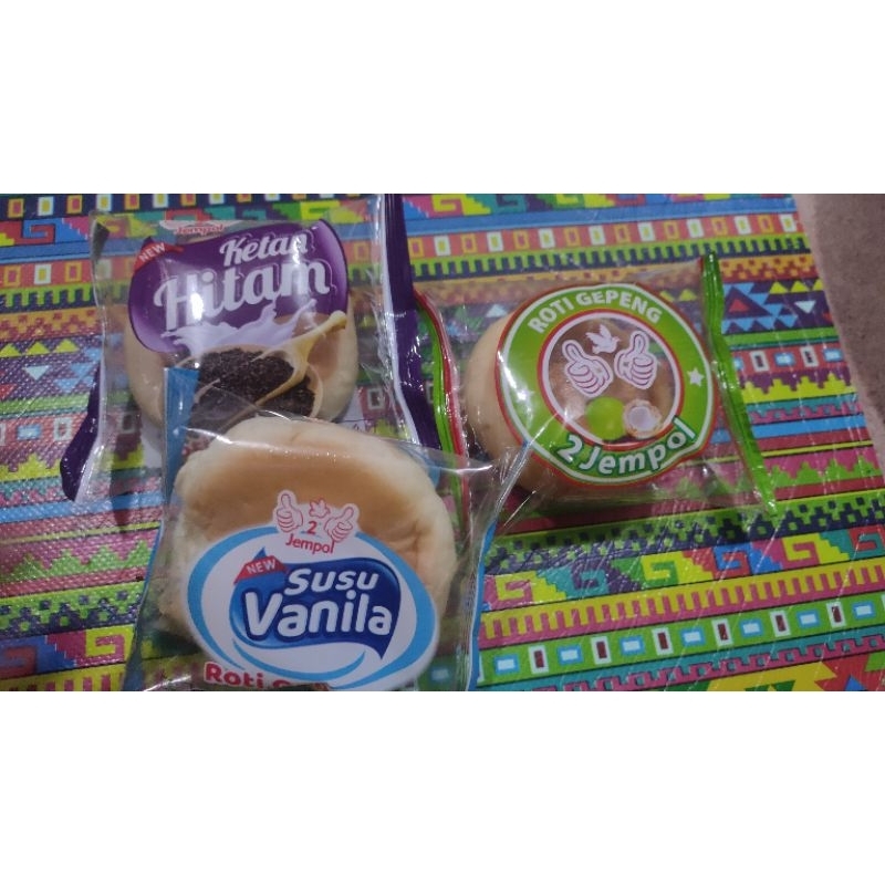 Jual 13biji roti gepeng roti 2 jempol roti enak roti vanila ketan hitam ...