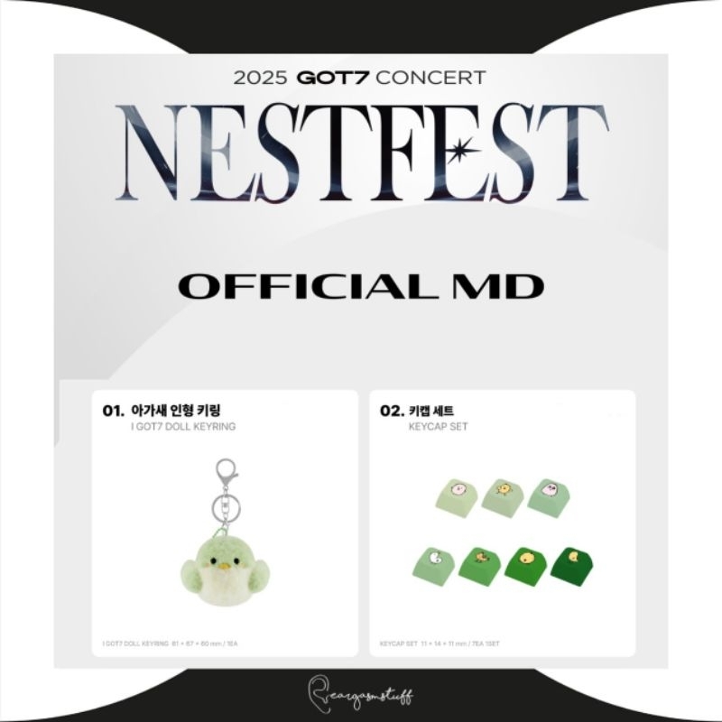Jual GOT7 CONCERT [NESTFEST] OFFICIAL MERCHANDISE / MERCH / MD | Shopee ...