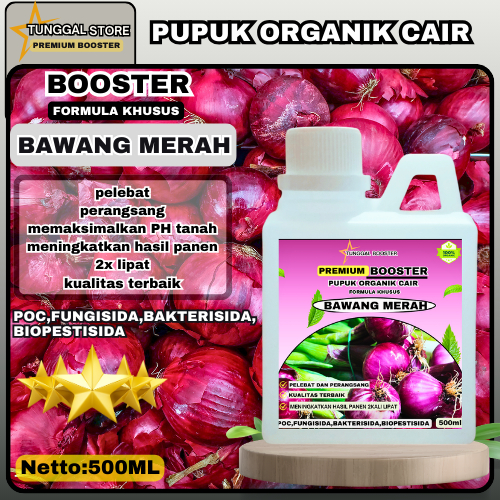 Jual Pupuk Organik Cair Tanaman Bawang Merah Booster Pelebat dan Perangsang Premium Organik Cair ...
