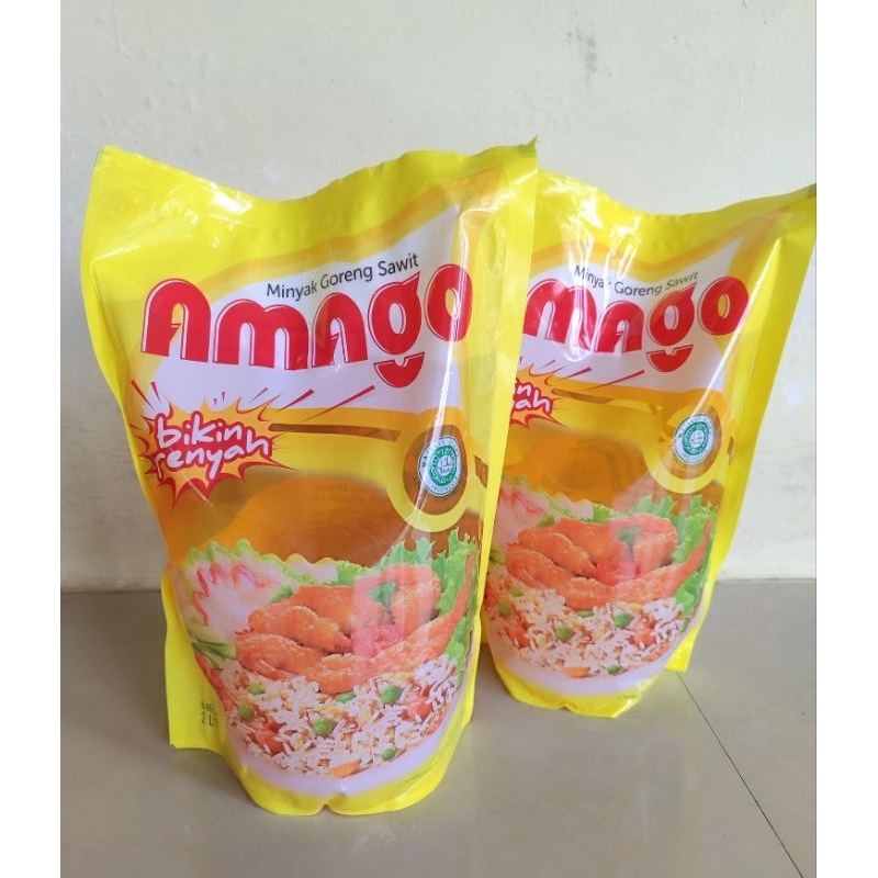 Jual minyak goreng Amago 2 liter pouch | Shopee Indonesia