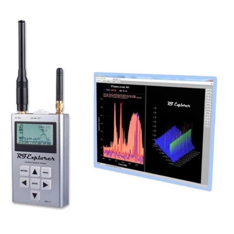 Jual RF Explorer Spectrum Analyzer Digital WSUB1G Spektrum Analyser ISM ...