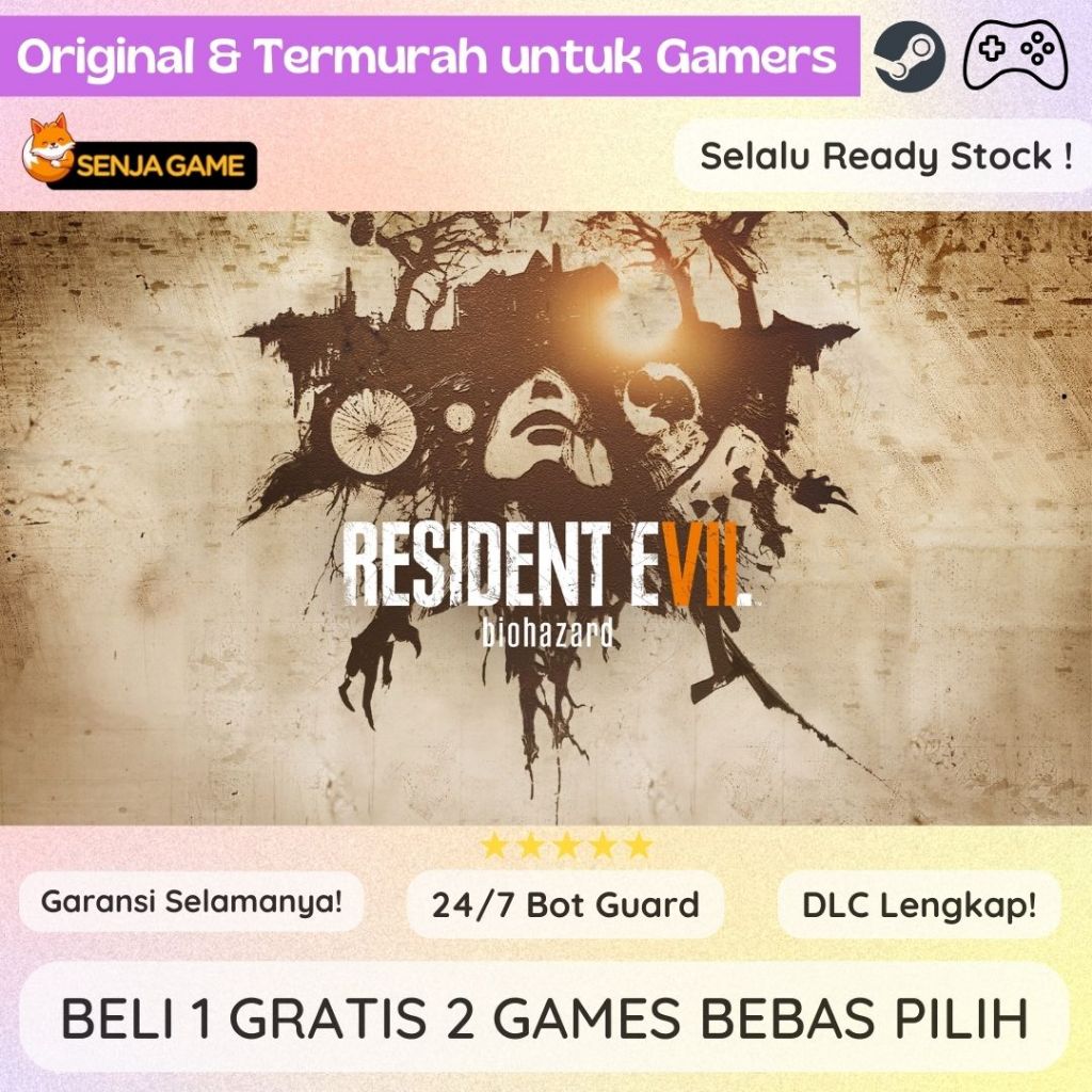 Jual Resident Evil 7 : Biohazard FULL DLC Original PC Steam | Shopee Indonesia