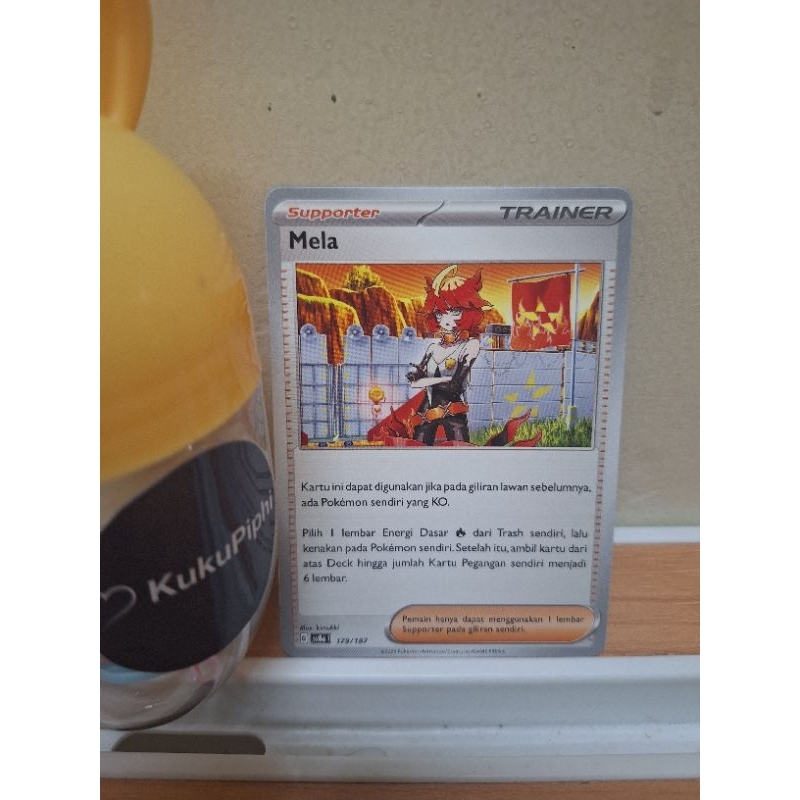 Jual Kartu Pokemon Trainer Mela sv8a 179/187 | Shopee Indonesia