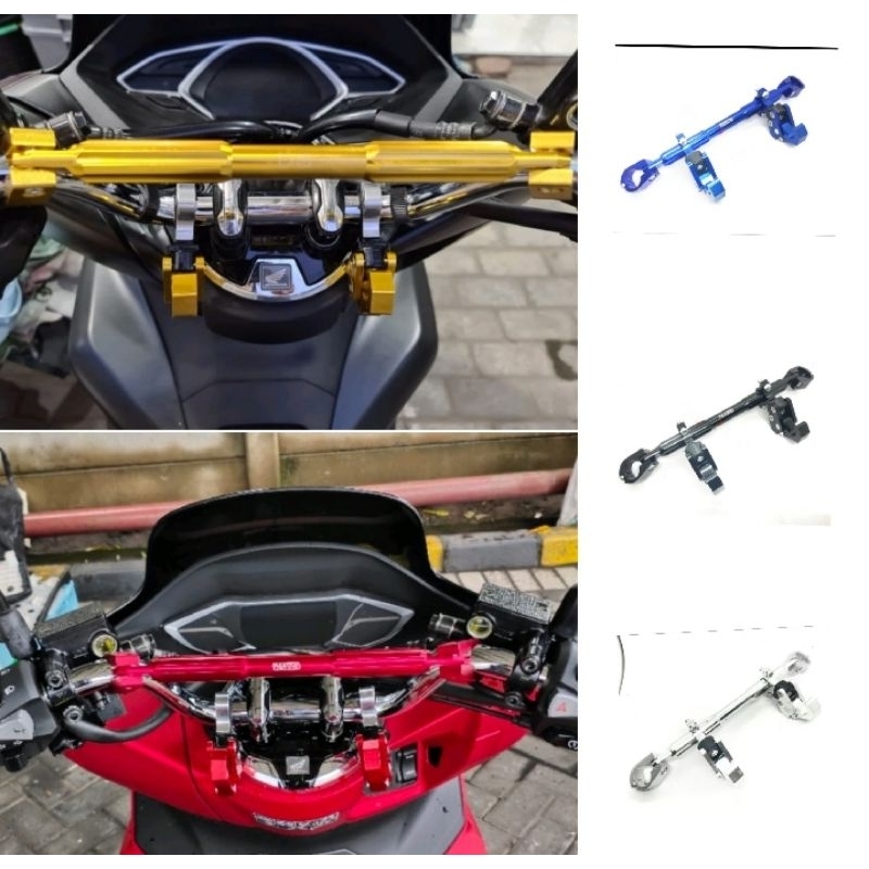 Jual STABILIZER STANG PCX PLUS GANTUNGAN BARANG PAKET PCX PALANG STANG ...
