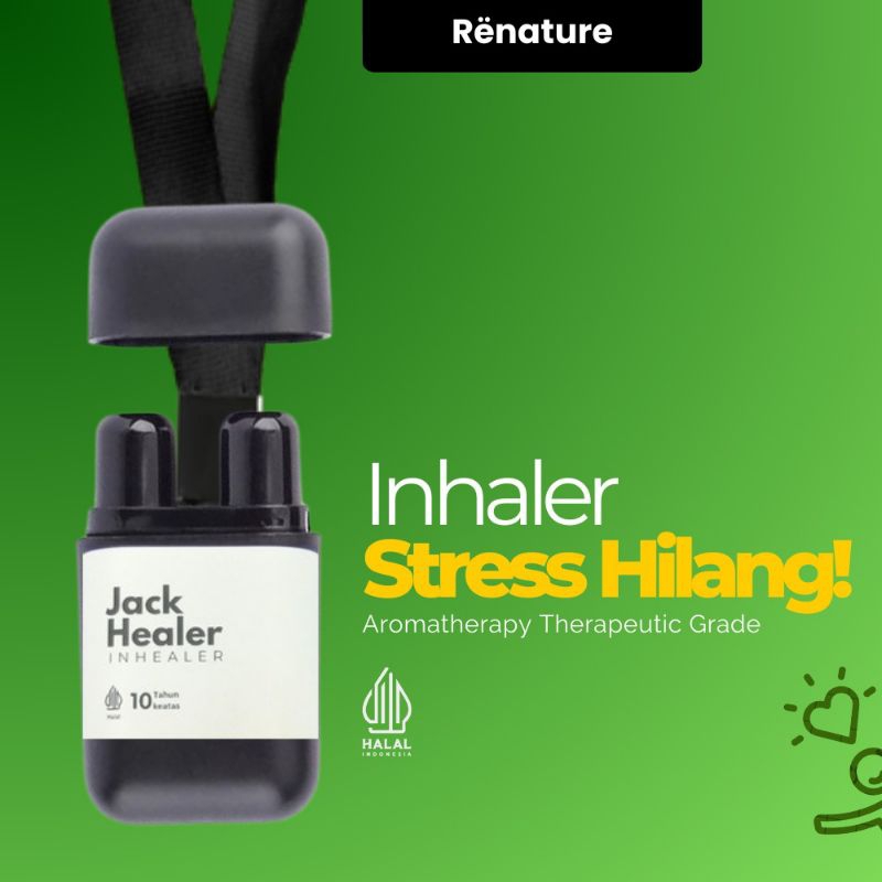 Jual JackHealer - Inhaler Aromatherapy viral inhaler Depresi Stress ...