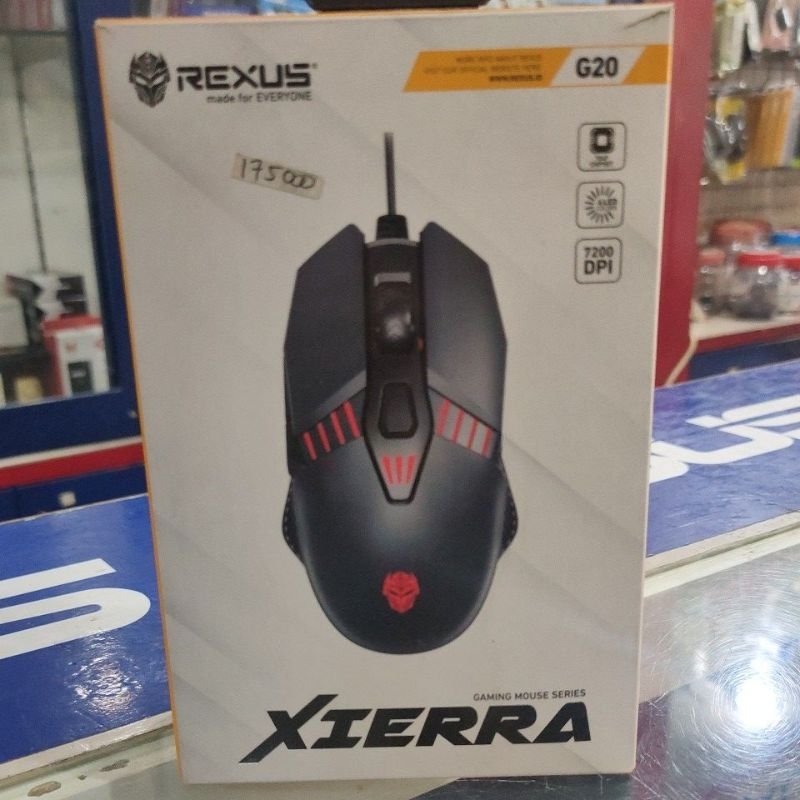 Jual Rexus Mouse Gaming XIERRA G20 | Shopee Indonesia