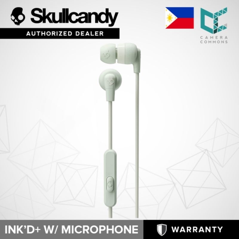 Jual Skullcandy Ink'd+ In-Ear Original 100% Earphone With Mic Headset ...