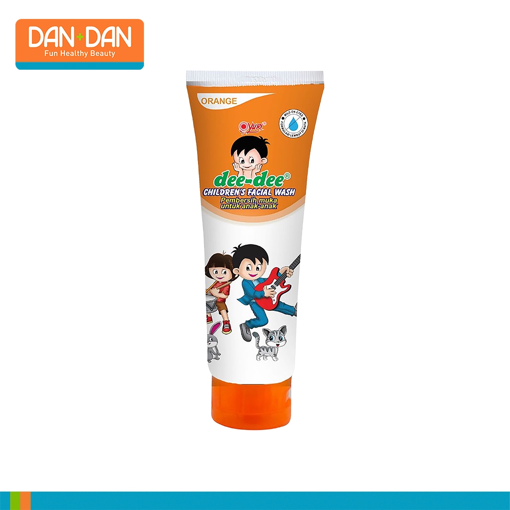Jual Dee-Dee Children Facial Wash Orange 100G (447262) | Shopee Indonesia