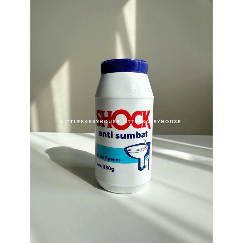 Jual Shock Anti Sumbat Botol 350 gr Pembersih Saluran Air Tersumbat ...