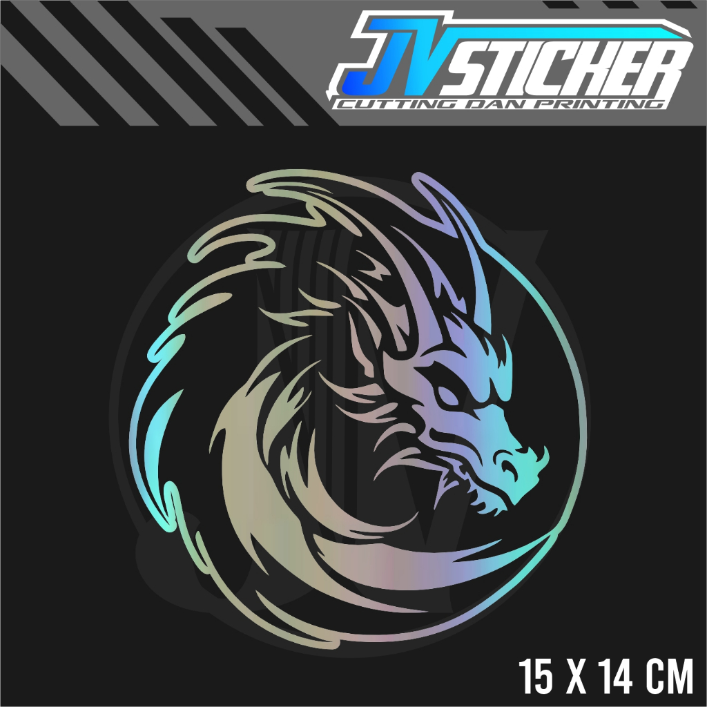 Jual STIKER VARIASI KEREN NAGA CUTTING STICKER MOTOR MURAH VIRAL DRAGON ...