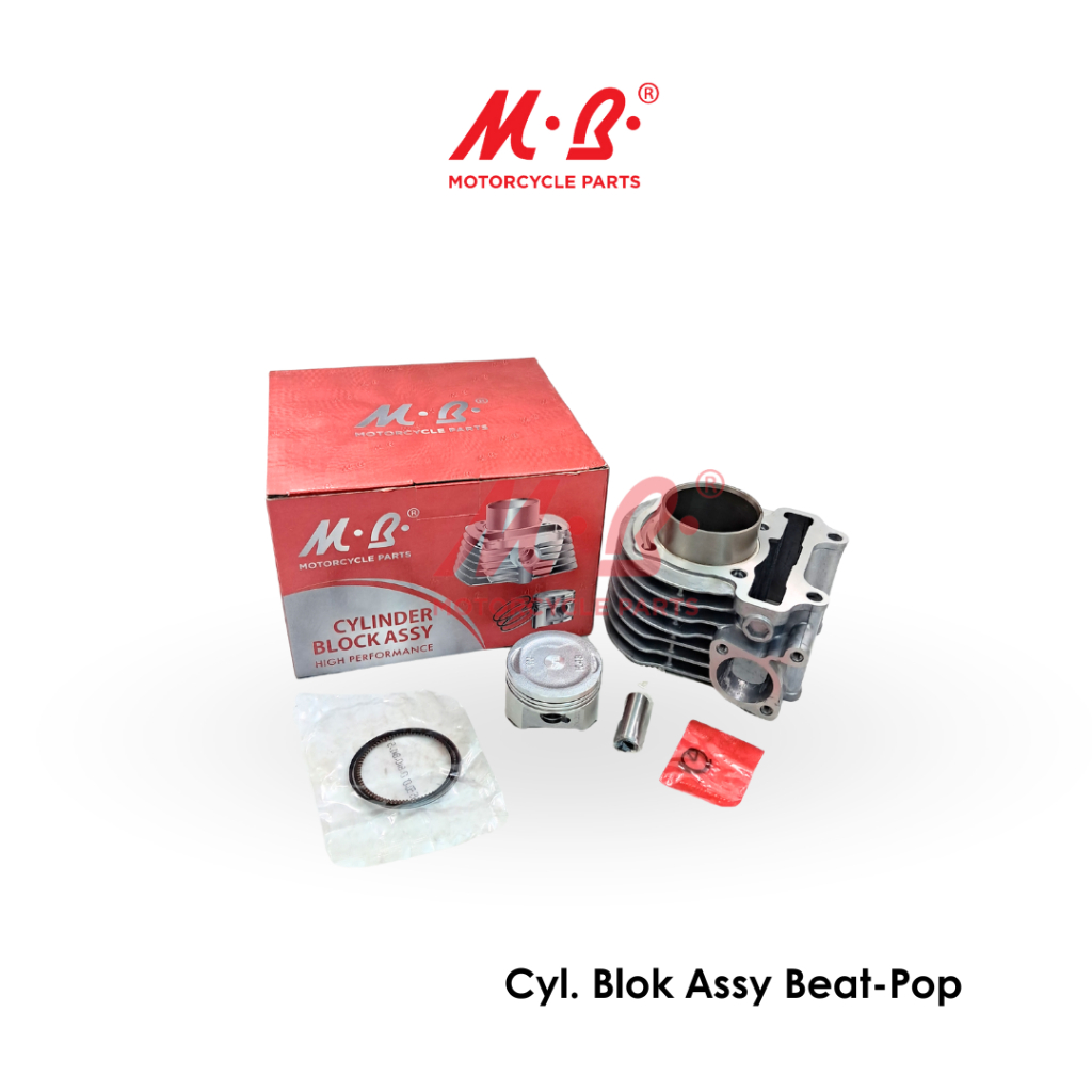 Jual M.B. Cylinder Silinder Blok Assy Motor Honda Beat Pop | Shopee ...