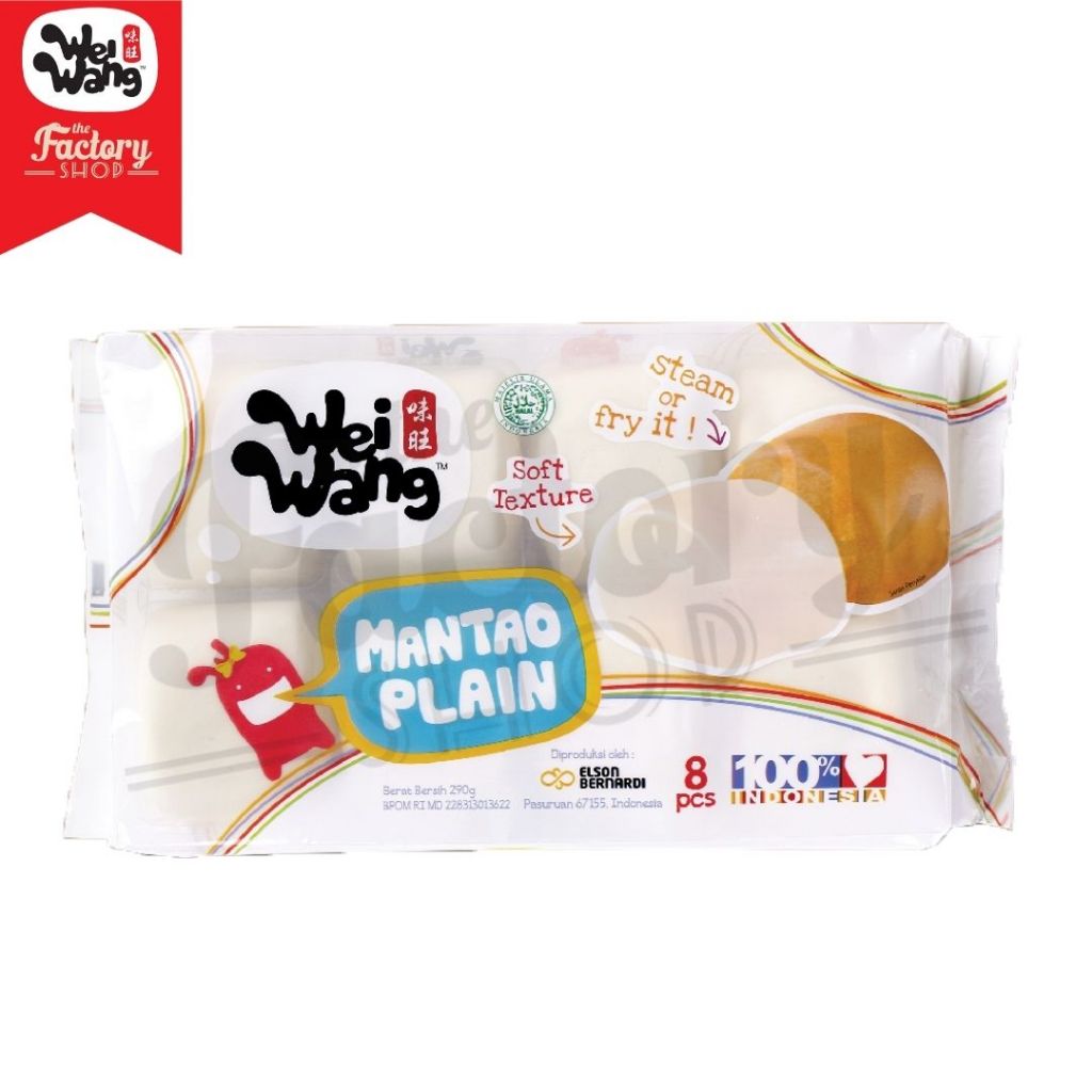 Jual Weiwang Mantau Plain Original mantao | Shopee Indonesia