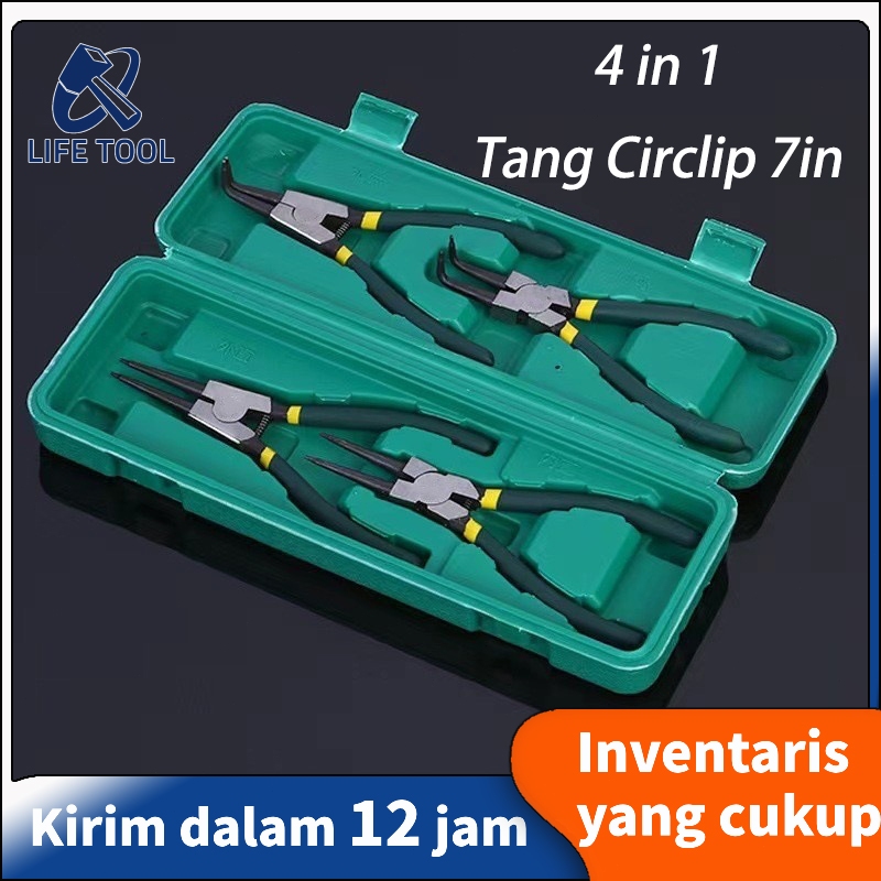 Jual Life tool /4pcs Tang Circlip Tang Combination Multifungsi Tang ...