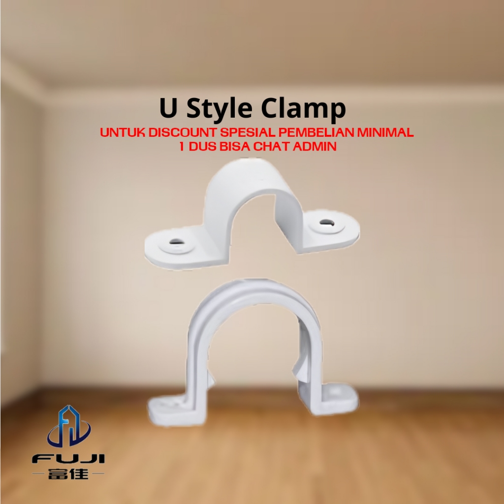 Jual Lesso Klem Lesso U Style Conduit | Shopee Indonesia