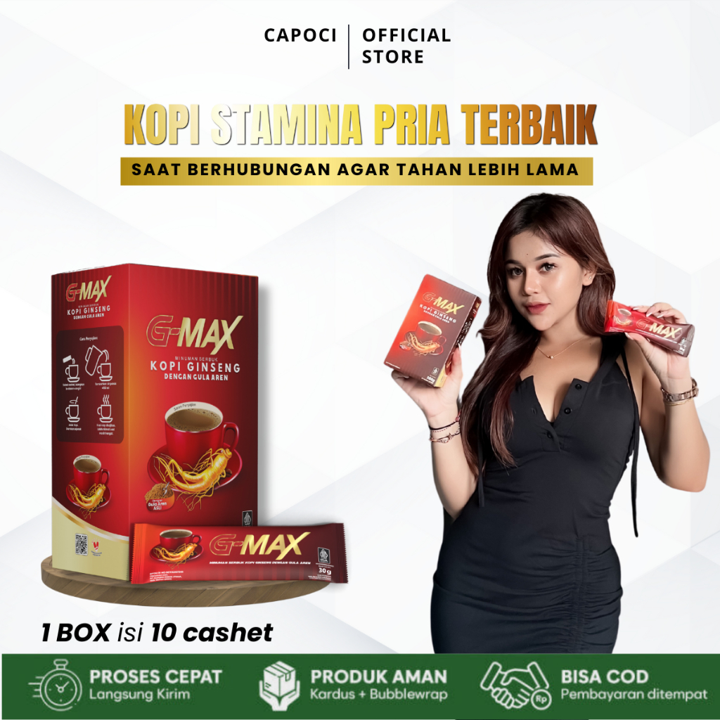 Jual KOPI G-MAX KOPI STAMINA PRIA DEWASA TAHAN LAMA ORIGINAL BPOM KOPI ...