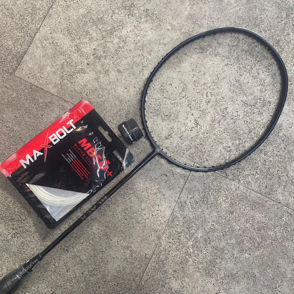 Jual Raket Badminton Maxbolt Black Original | Shopee Indonesia