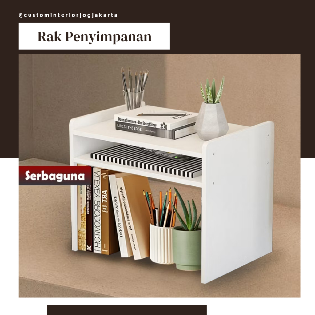 Jual Modern Sederhana Rak Buku Kantor Rumah Meja Rak Sederhana Rak Buku ...