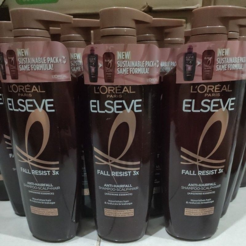 Jual Shampoo L'oreal Paris Elseve Fall Resist 3x netto 620ml | Shopee ...
