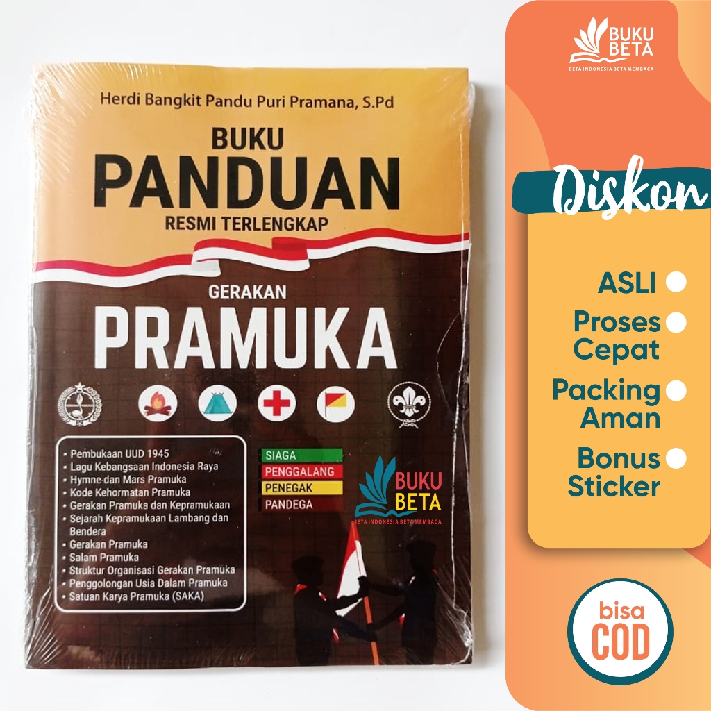 Jual Buku Panduan Resmi Terlengkap Gerakan Pramuka - Herdi Bangkit ...