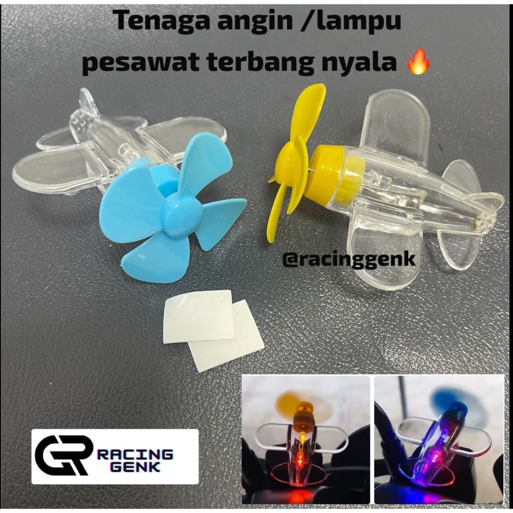 Jual Panca Motor Pesawat Energi Angin/ Lampu Pesawat Kecil/ Pesawat ...