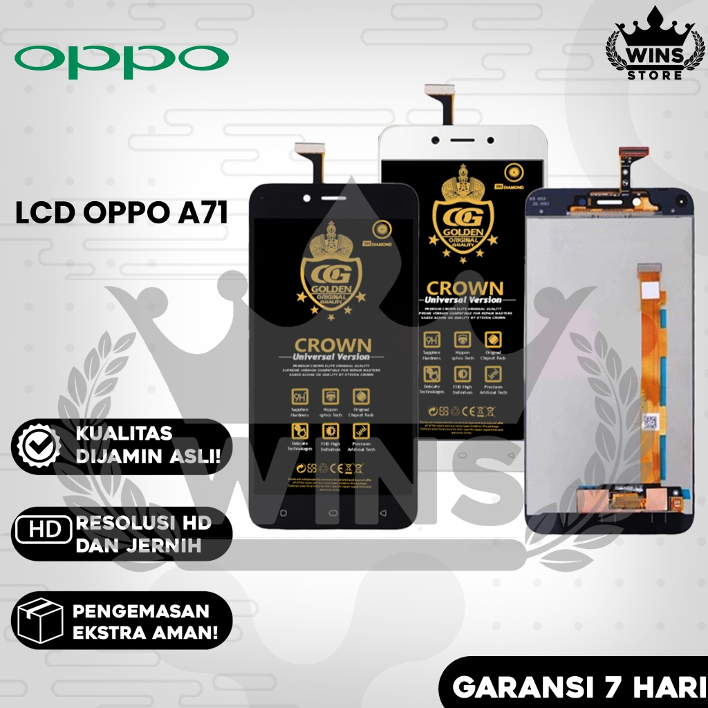 Jual LCD Oppo A71 / CPH1717 Touchscreen Fullset Original | Shopee Indonesia