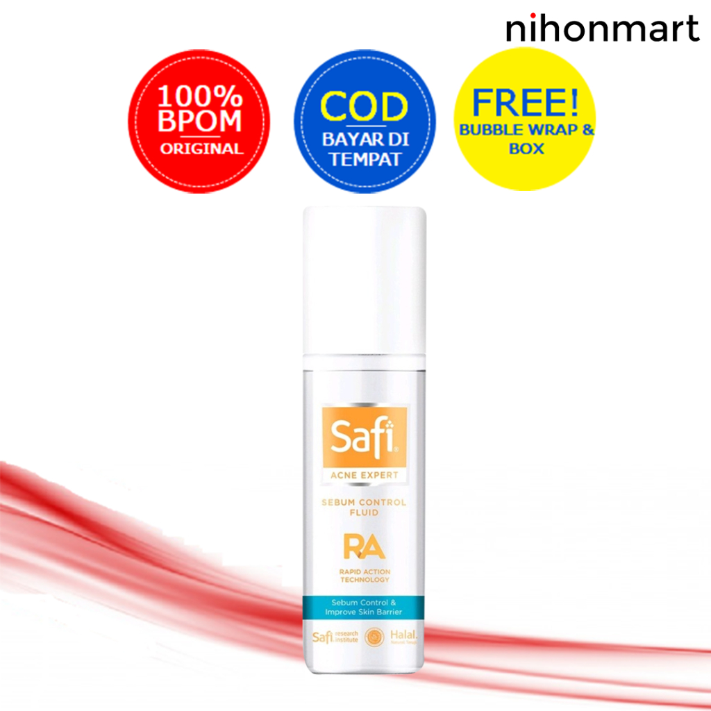 Jual Safi Acne Expert Sebum Control Fluid 100g | Shopee Indonesia