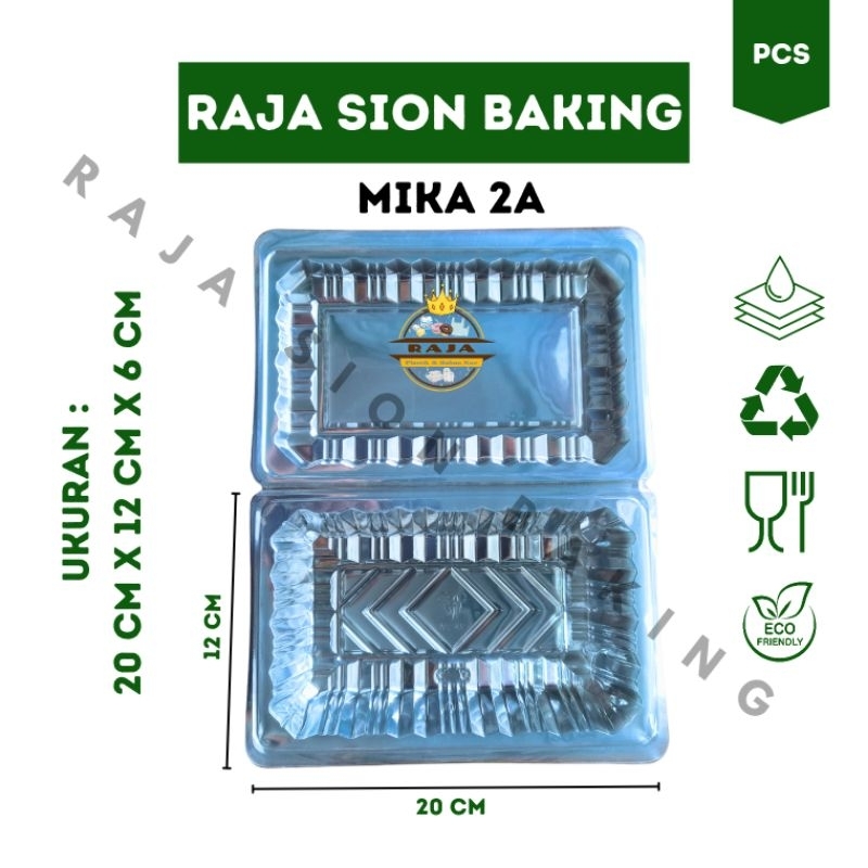 Jual ( 10 PCS ) Mika Plastik Techno 2A / Mika Kue Snack / Mika Makanan ...