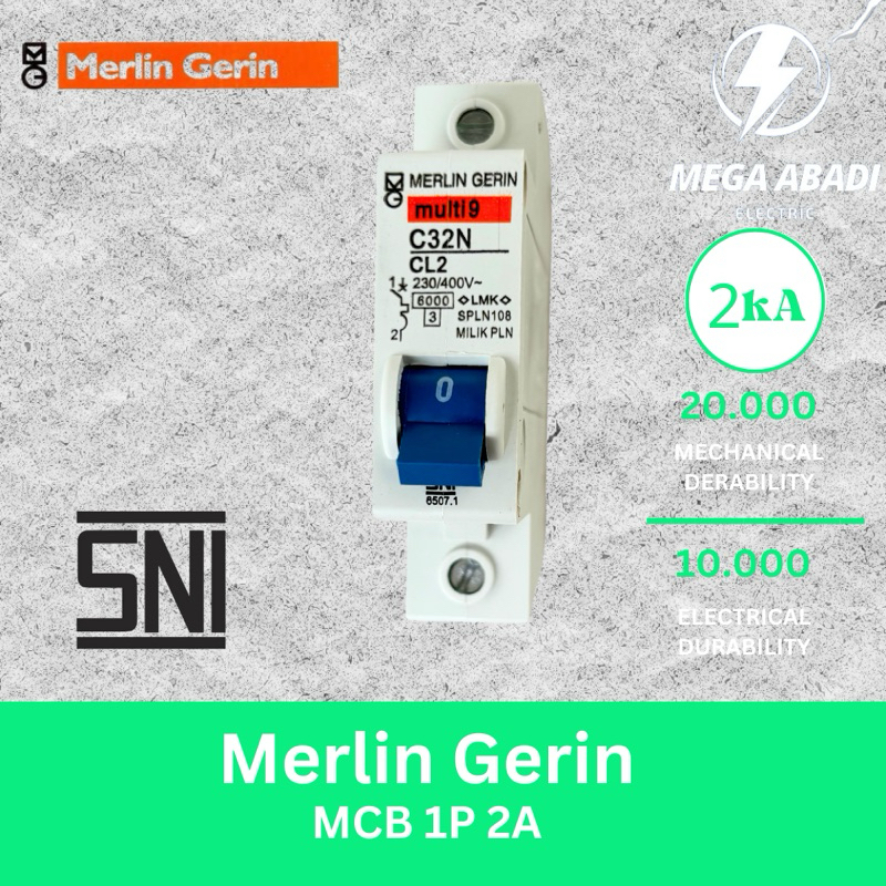 Jual MCB MERLIN GERIN 1 PHASE 2A 4A 6A 10A 16A 20A 25A 32A 40A 50A 63A | Shopee Indonesia