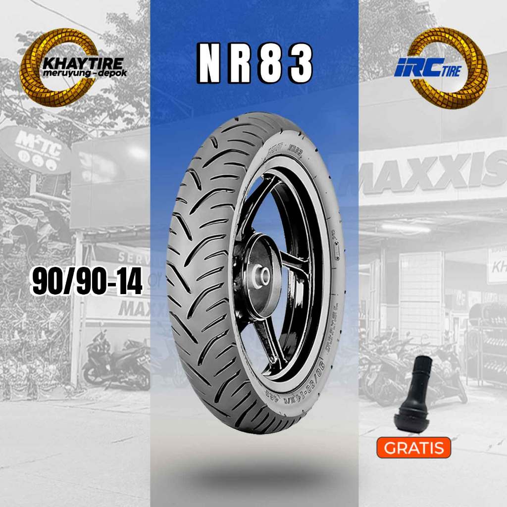 Jual Ban Motor Matic IRC NR83 90/90 Ring 14 Tubeless | Shopee Indonesia