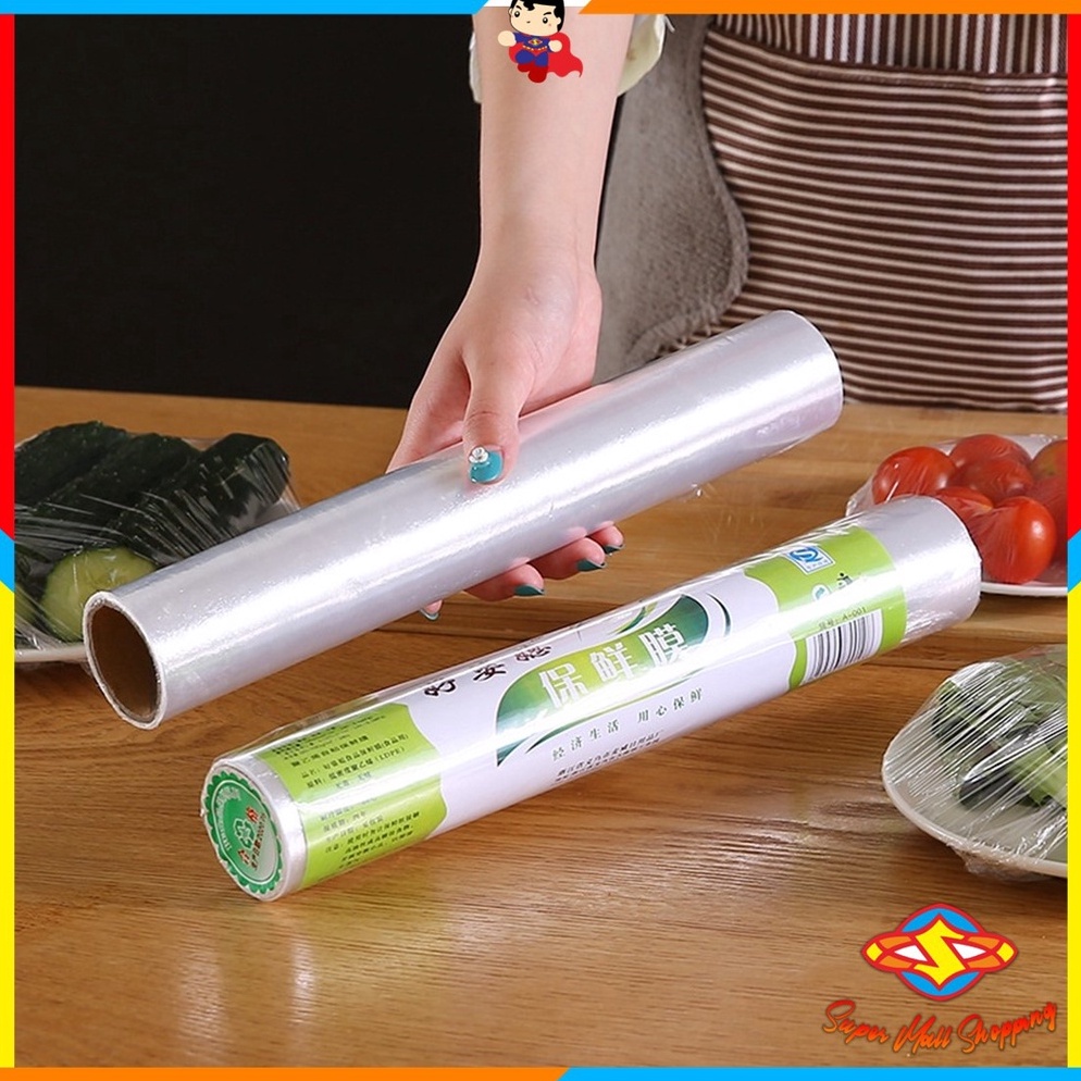 Jual New SMS Plastik Wrap Pembungkus Makanan 3cm x 1mtr Food Wrapping ...