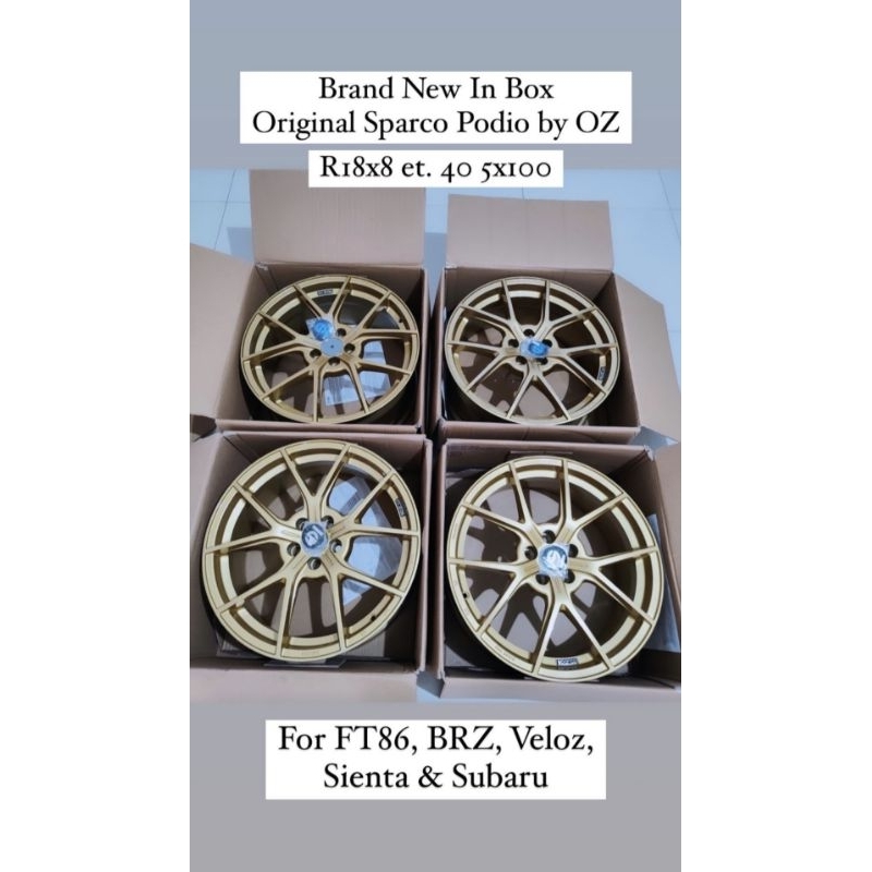 Jual Velg Sparco | Shopee Indonesia