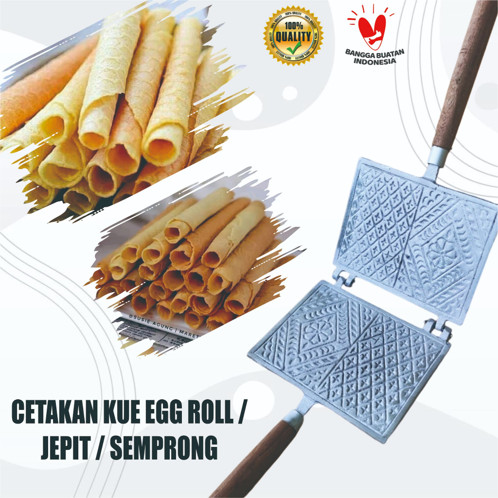 Jual CETAKAN KUE EGG ROLL, KUE SEMPRONG, KUE JEPIT, OPAK GAMBIR KECIL ...
