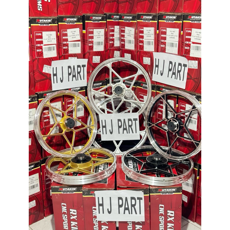 Jual velg mutakin model enkei japan bintang SUZUKI RGR 150 thunder 125 ...