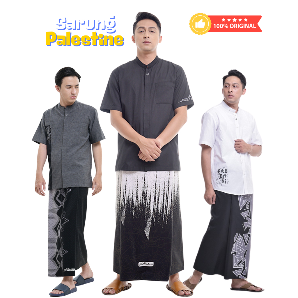 Jual Sarung Palestine Rabbani Original Model Terbaru 2025 Edisi ...