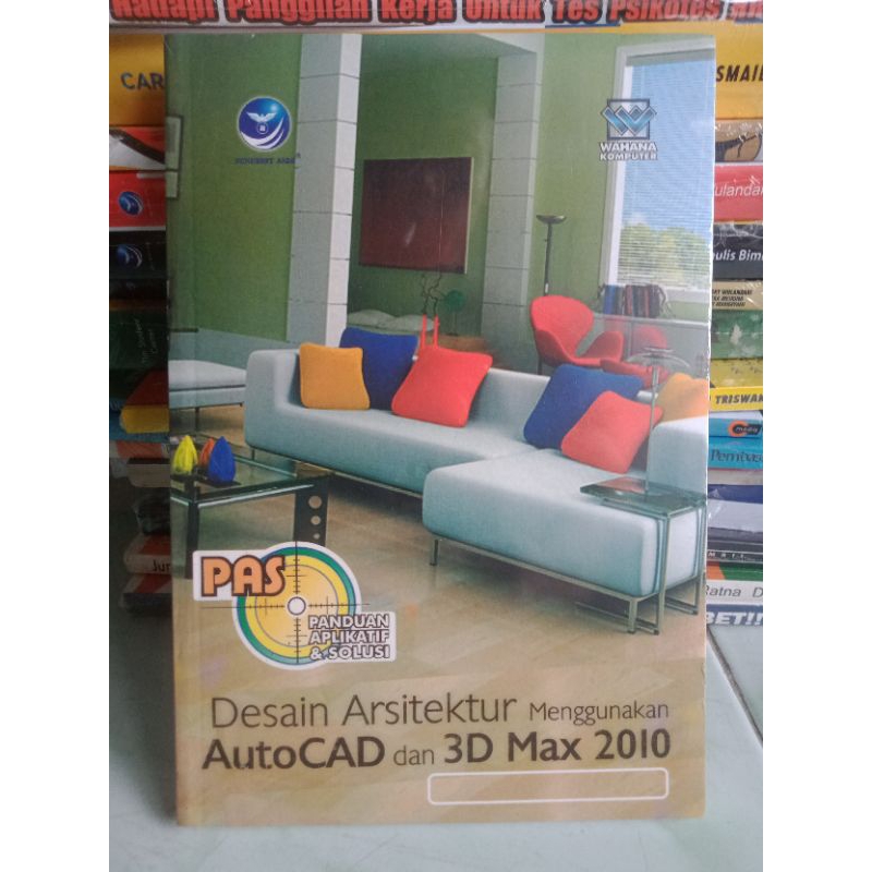 Jual buku desain arsitektur menggunakan autochad dan 3d max 2010 | Shopee Indonesia