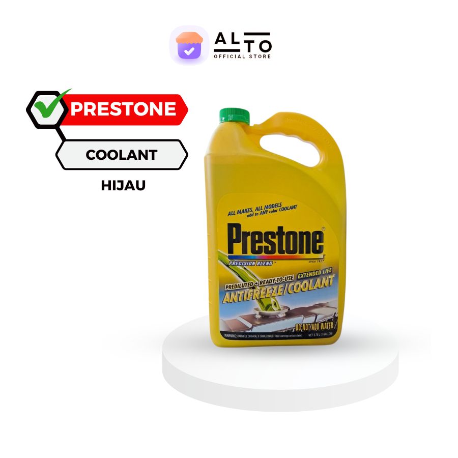 Jual Prestone Air Radiator Coolant Antifreeze HIJAU Green [3.78L ...