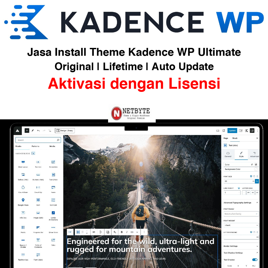 Jual Kadence WP Ultimate Theme WordPress Lifetime [Original, Update Otomatis, Bergaransi ...