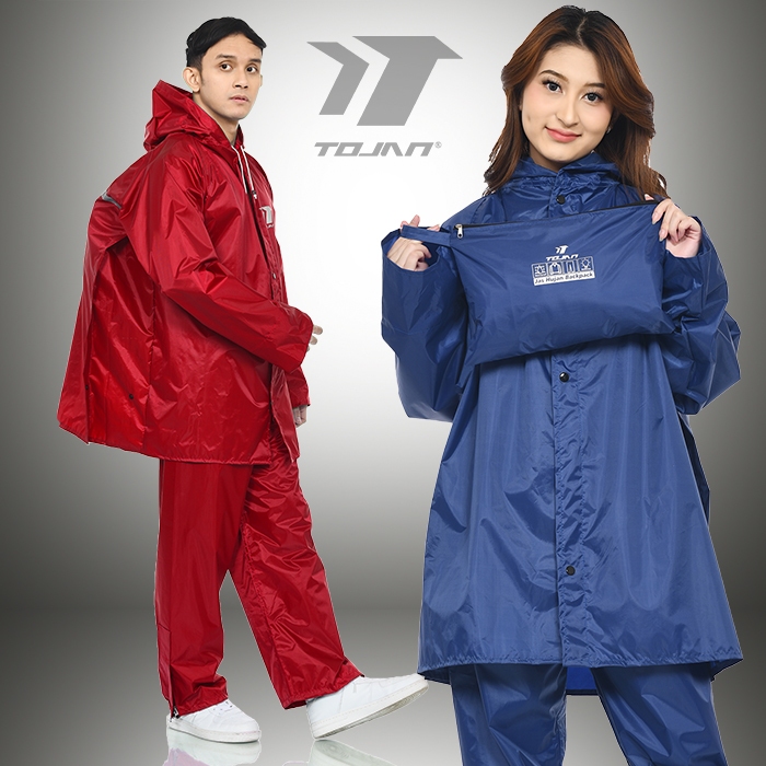 Jual JAS HUJAN PRIA WANITA SETELAN CELANA MANTEL RAINCOAT PARASUT BACKPACK ANTI REMBES KUAT ...