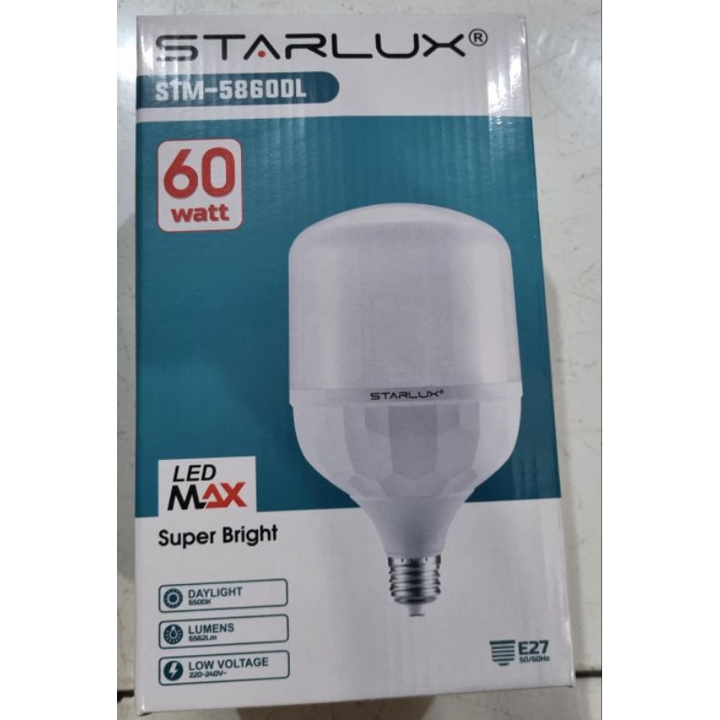 Jual LED STARLUX MaX 60 watt SNI | Shopee Indonesia