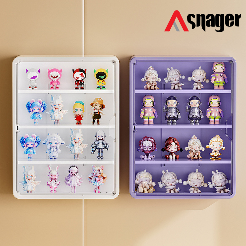 Jual Snager Tempat Penyimpanan Display Action Figure Transparan Tempel ...