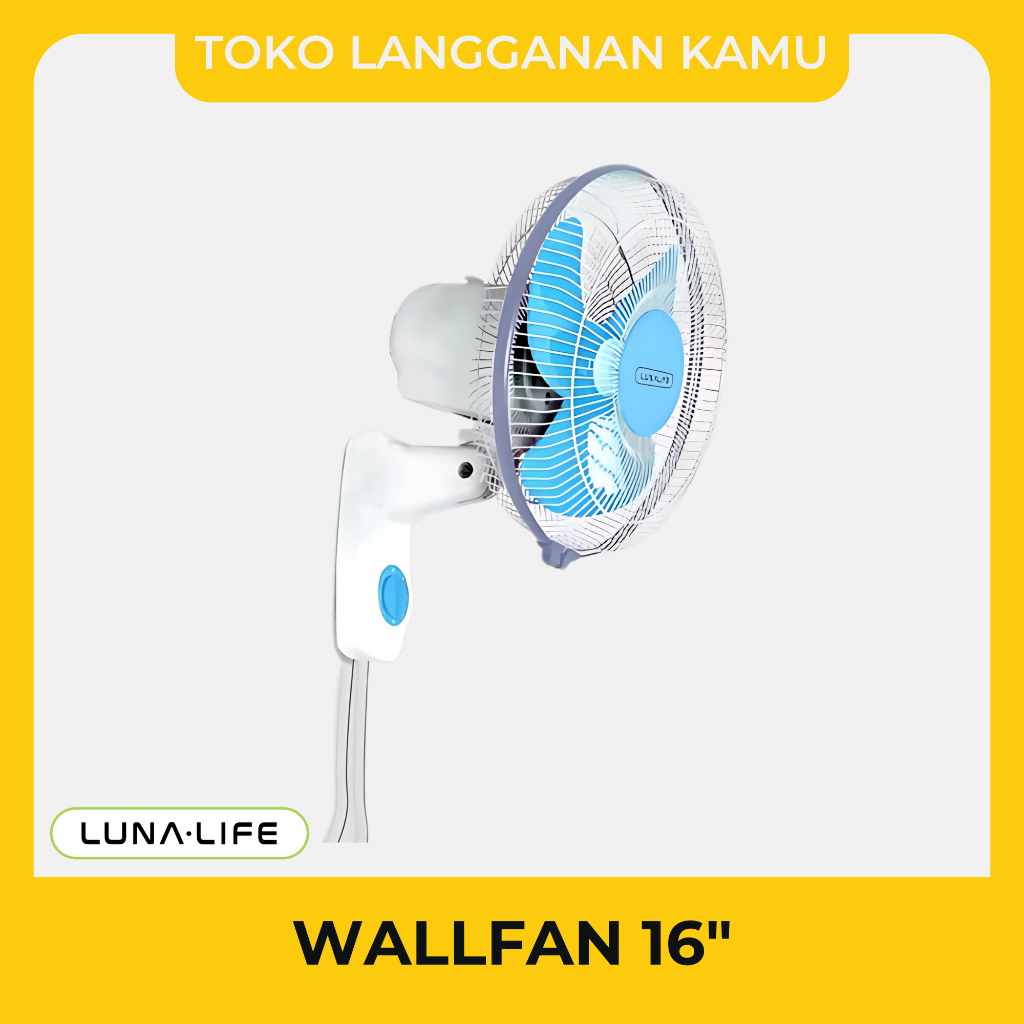 Jual Luna Life Kipas Angin Dinding WF16 Wall Fan 16 Inch 3 Level ...