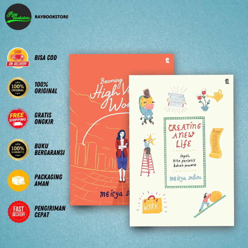 Jual Buku Creating A New Life & Becoming High Value Woman - Meisya Sallwa - Agro | Shopee Indonesia
