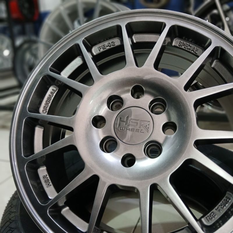 Jual velg hsr fe02 desain om Fitra eri r15 bisa buat kijang brio yaris ...
