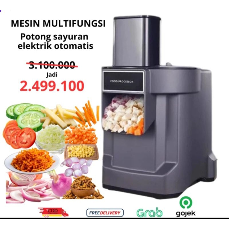 Jual Mesin pemotong buah/sayuran listrik otomatis, Dadu, Mustofa dan ...