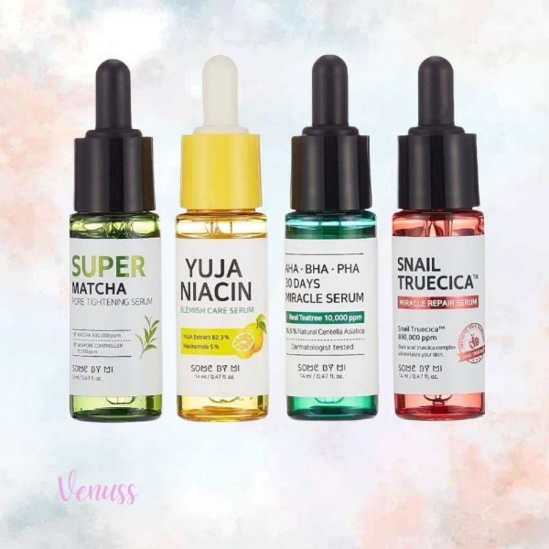 Jual Some by mi total care serum trial kit | super matcha pore ...