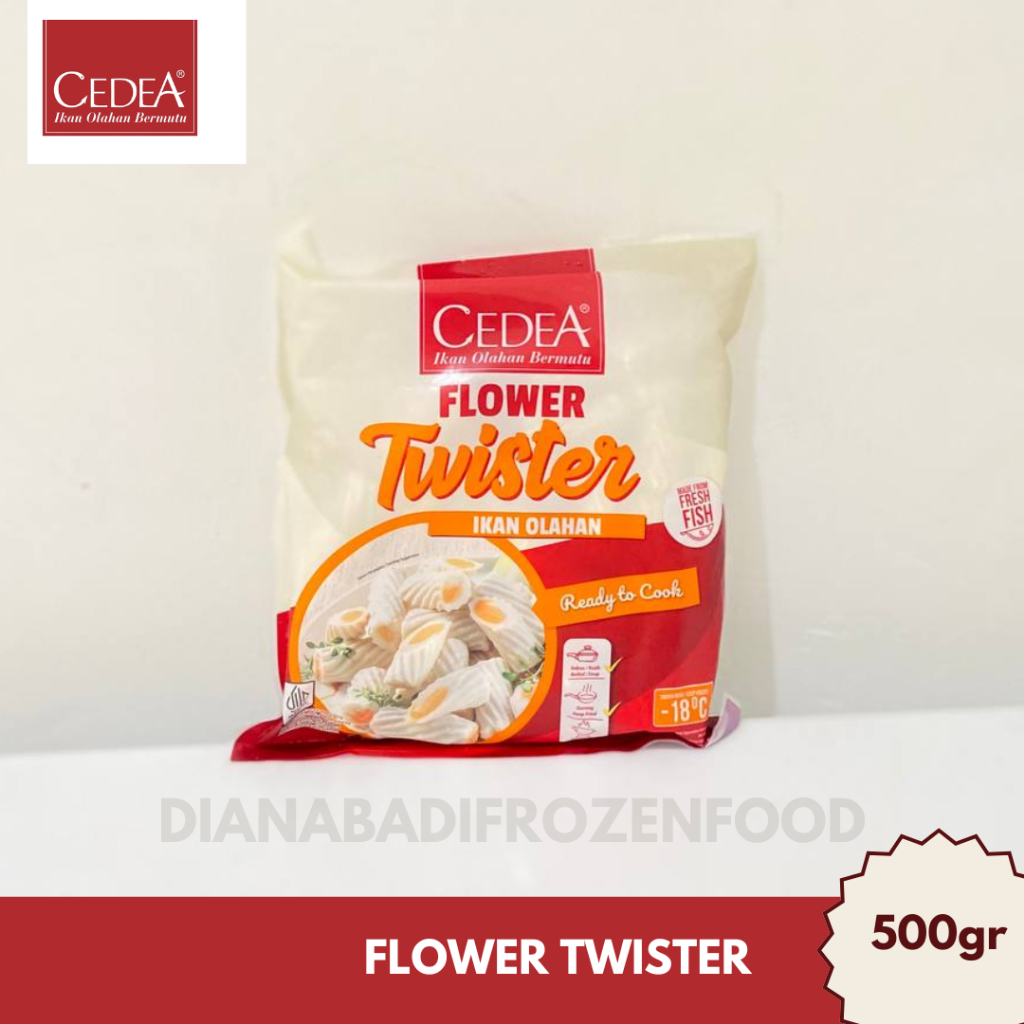 Jual Cedea Flower Twister 500gr Murah | Shopee Indonesia